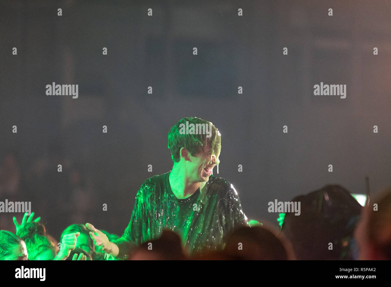 DORTMUND, Germany - December 1st 2018: Jannik Brunke (german singer ...