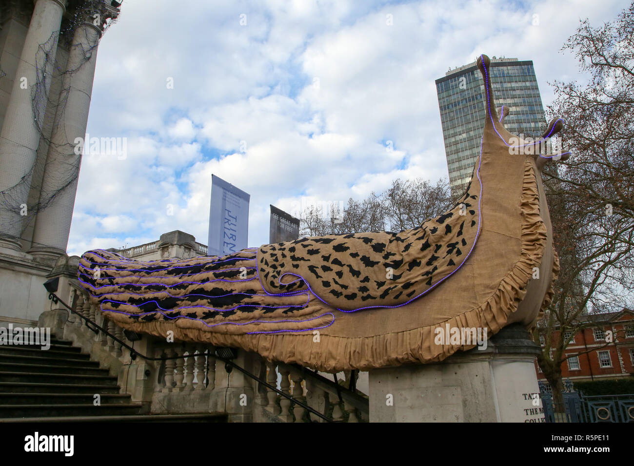 London, UK. 2nd Dec 2018. The Tate Britain Winter Commission by artist ...
