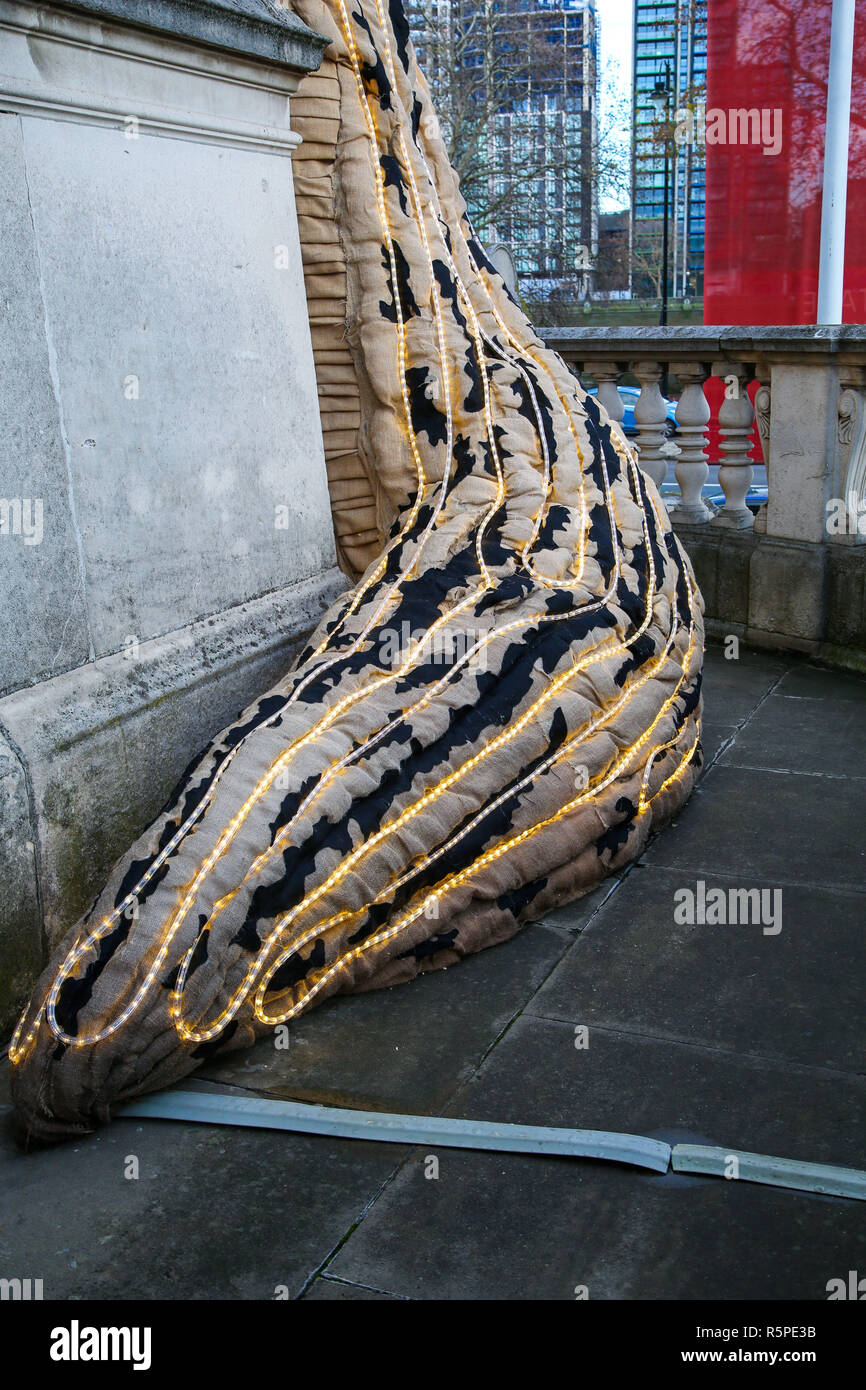 London, UK. 2nd Dec 2018. The Tate Britain Winter Commission by artist ...