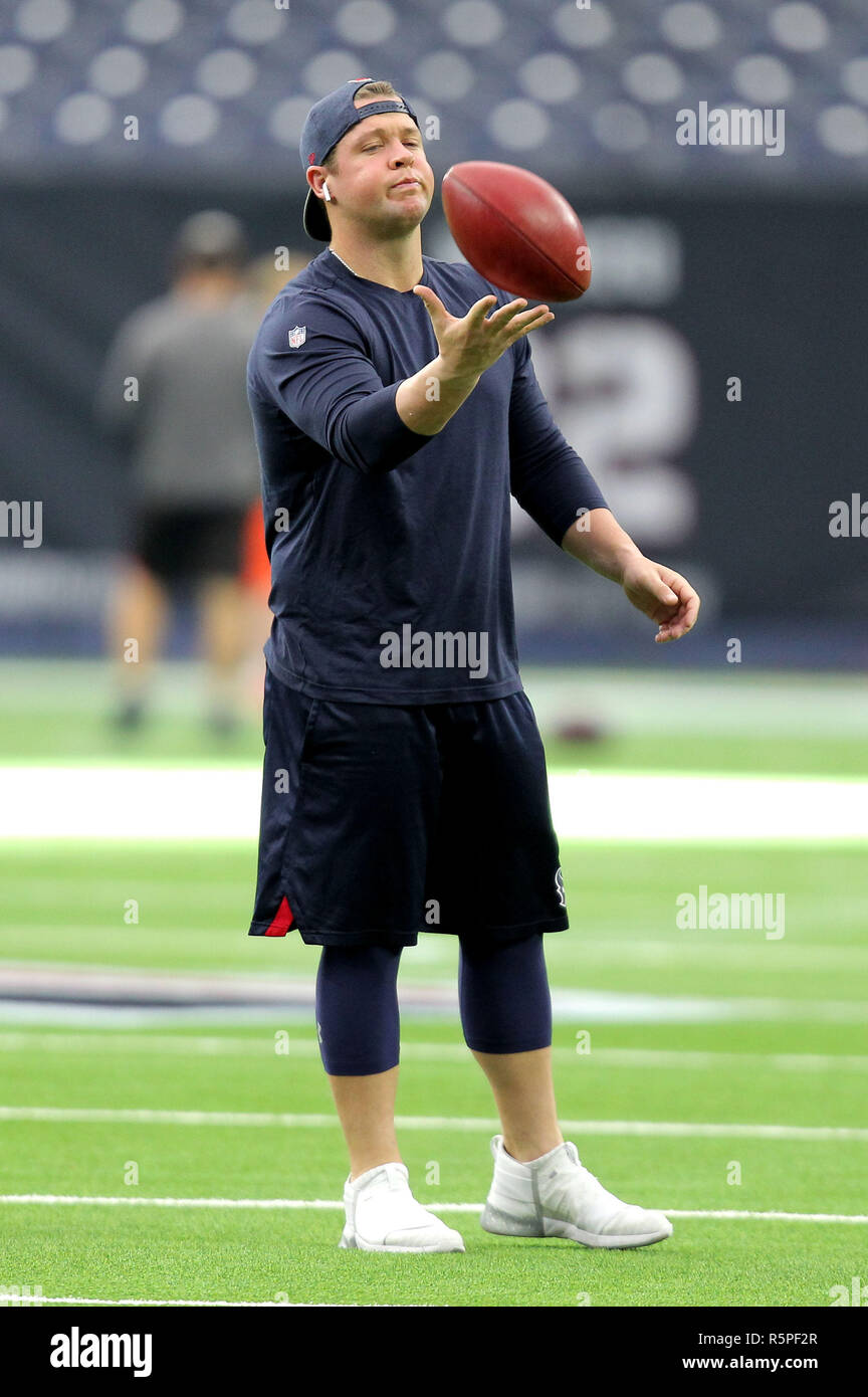 Houston, Texas, USA. 2nd Dec, 2018. Houston Texans long snapper Jon ...
