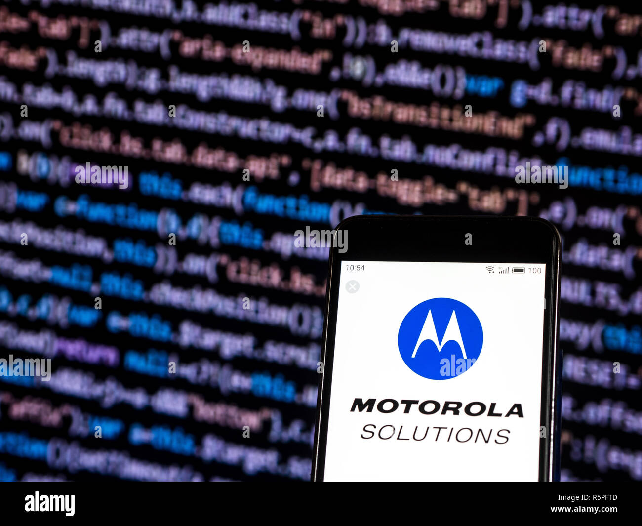 Motorola solutions logo hi-res stock photography and images - Alamy