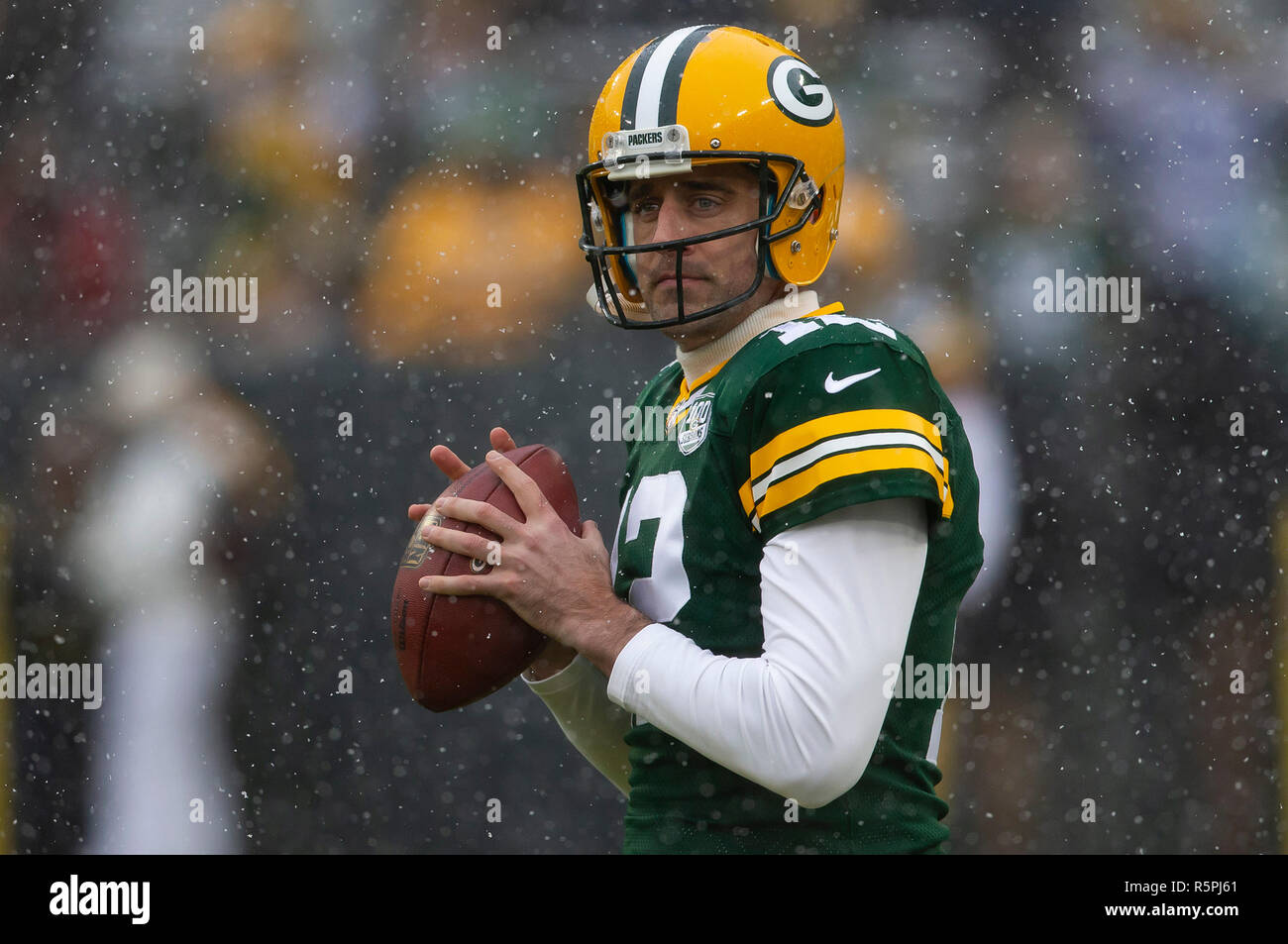 Wisconsin, USA . 2nd Dec, 2018. Green Bay Packers quarterback Aaron ...