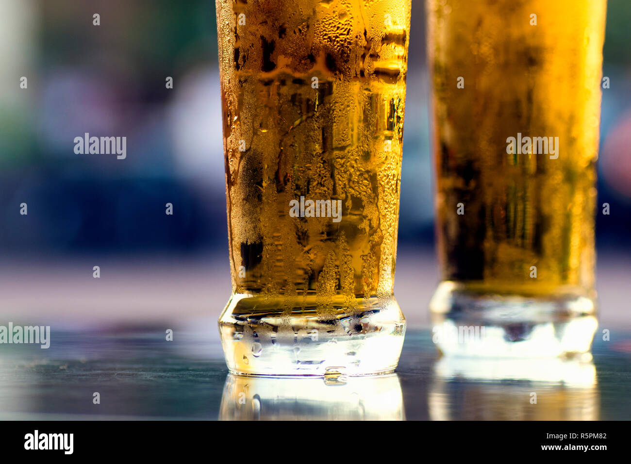 two cold beers Stock Photo - Alamy