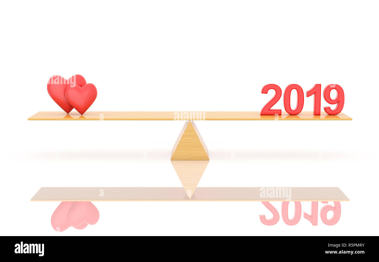 Love symbol happy new Cut Out Stock Images & Pictures - Alamy