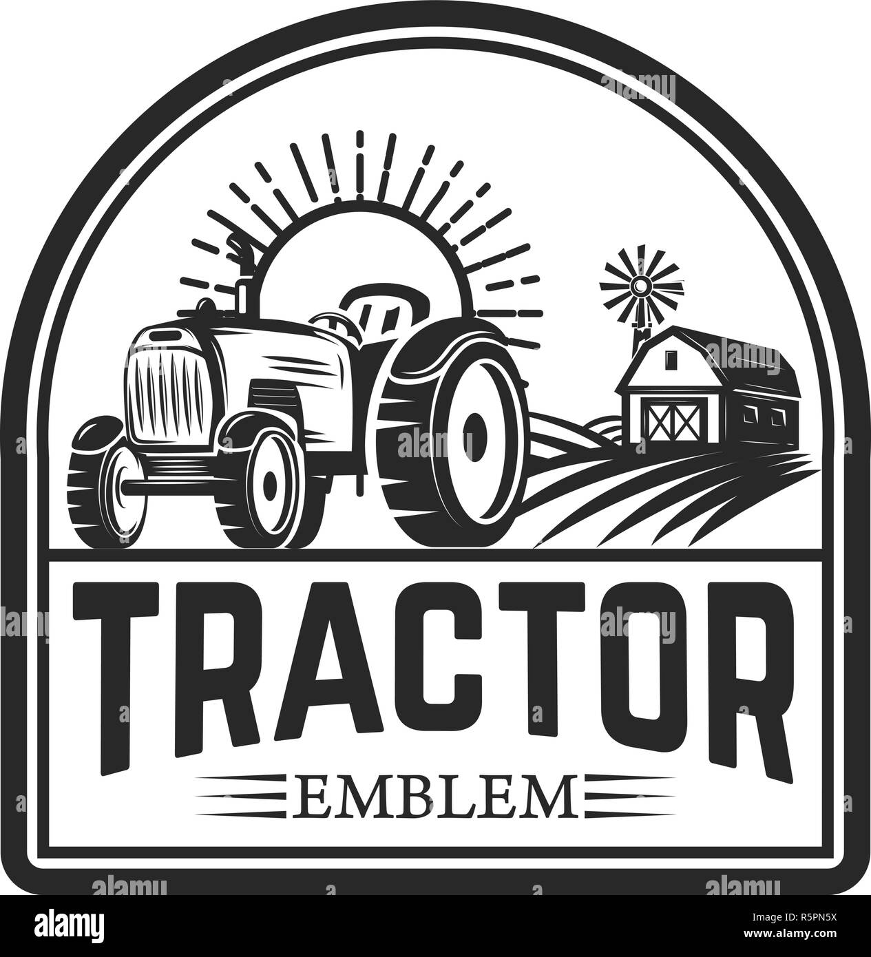 Traktor Logo Vector