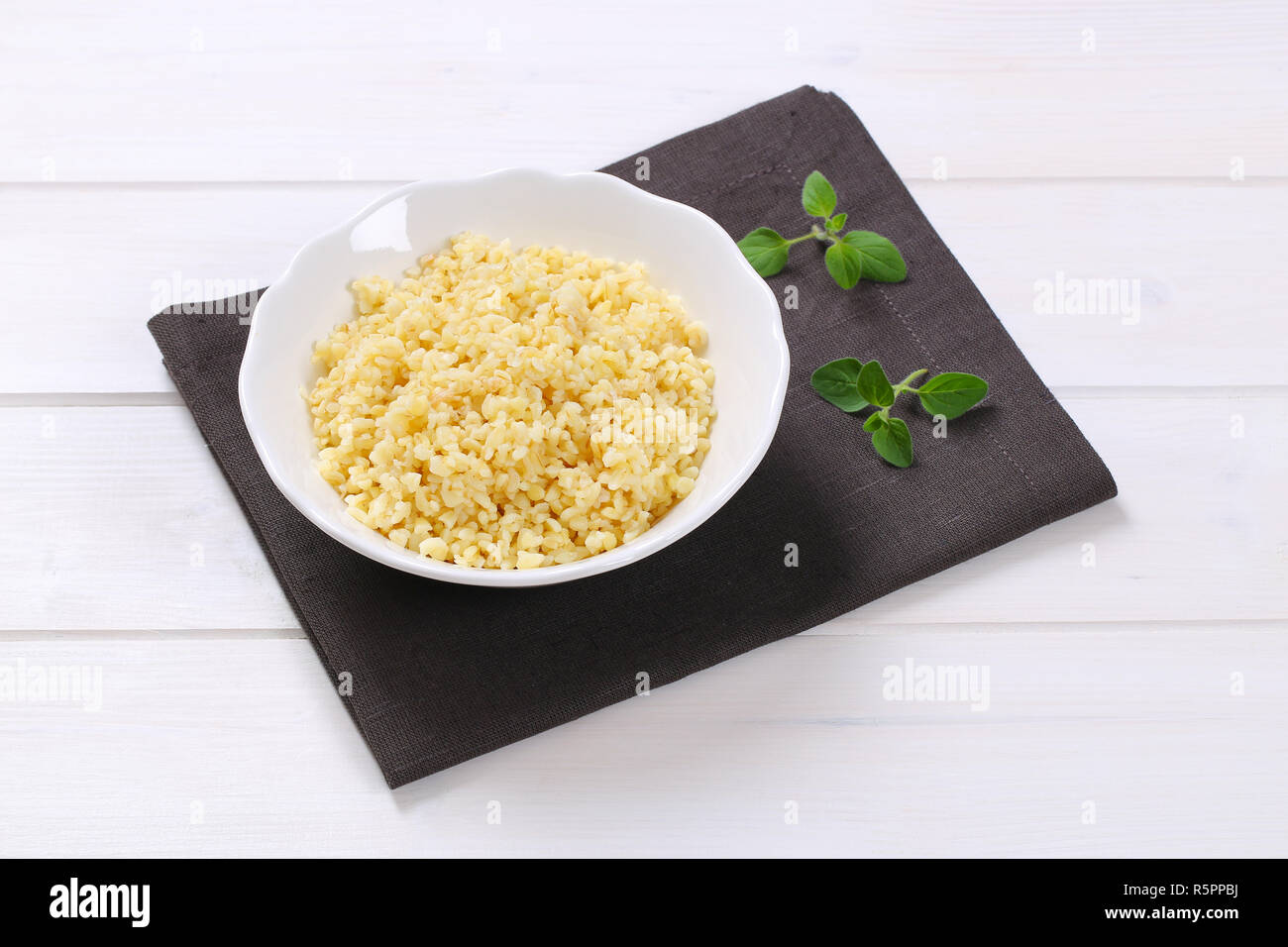 Cooked whole groats Stock Photo - Alamy