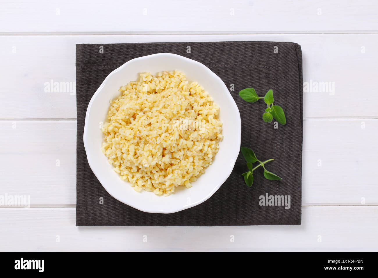 Cooked whole groats Stock Photo - Alamy