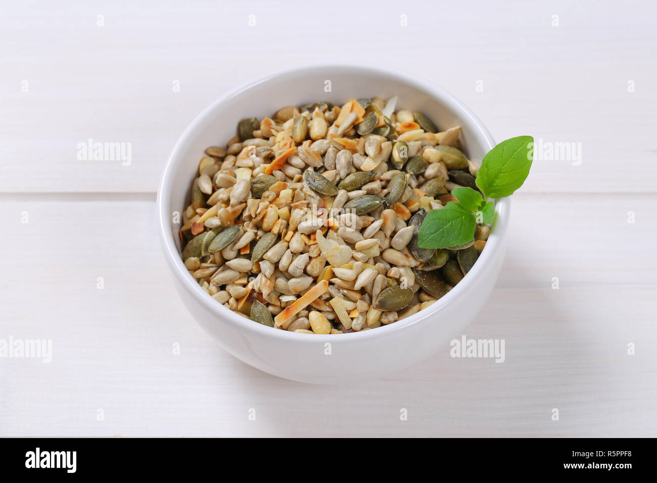Seed mix for salads or soups Stock Photo - Alamy