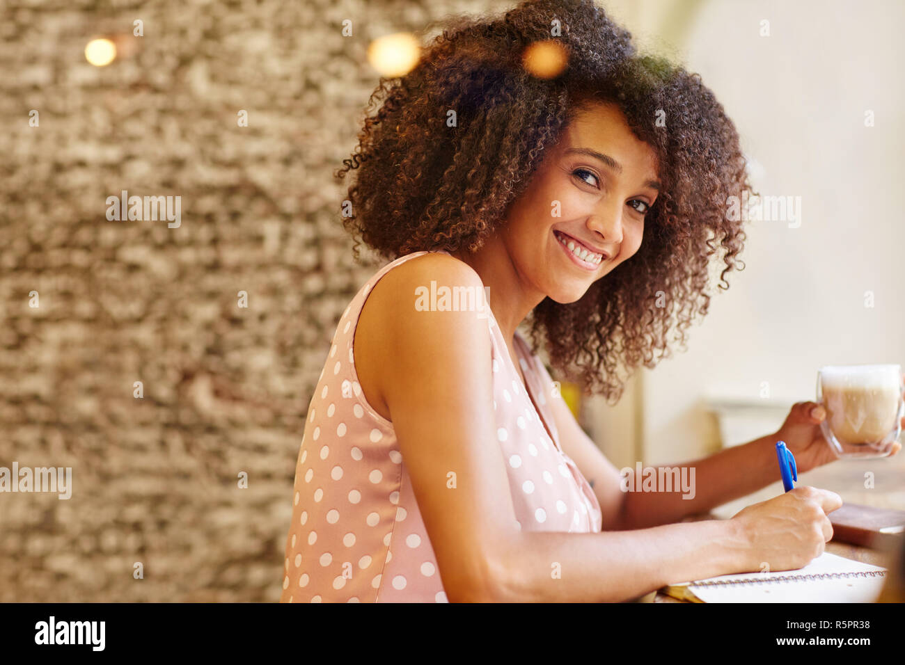 Blogging the old fashioned way Stock Photo - Alamy