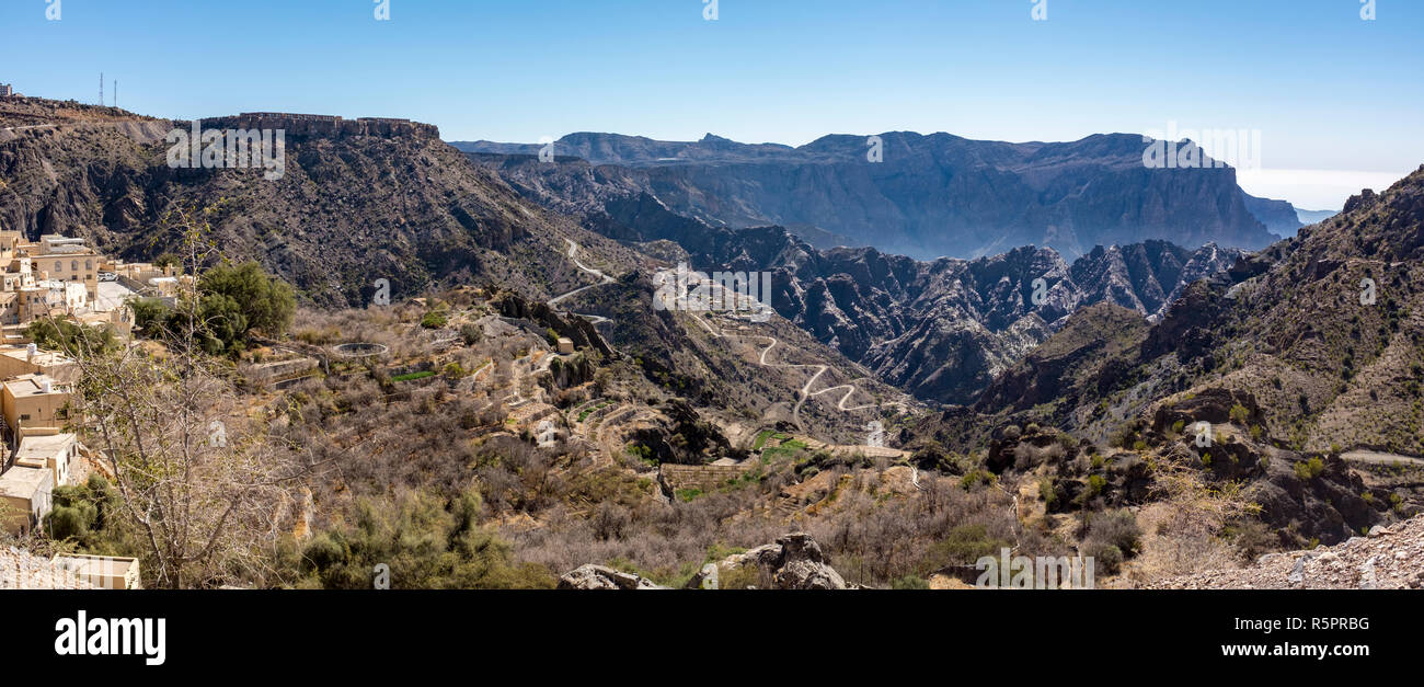 Jebel akdar mountains hi-res stock photography and images - Alamy