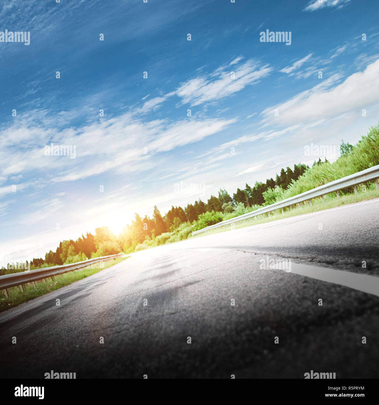 Road way forward direction Stock Photo - Alamy