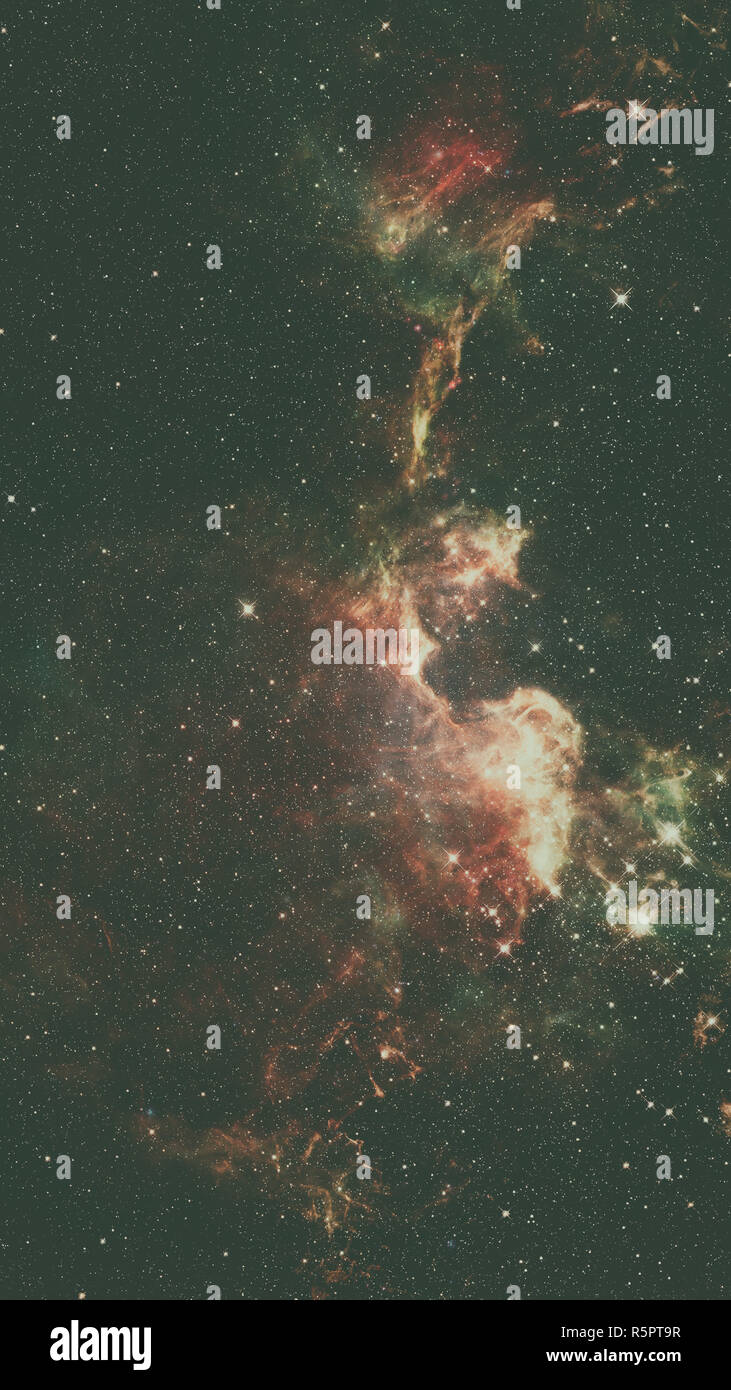 Remnant of the supernova explosion. Elements of this image furnished by ...