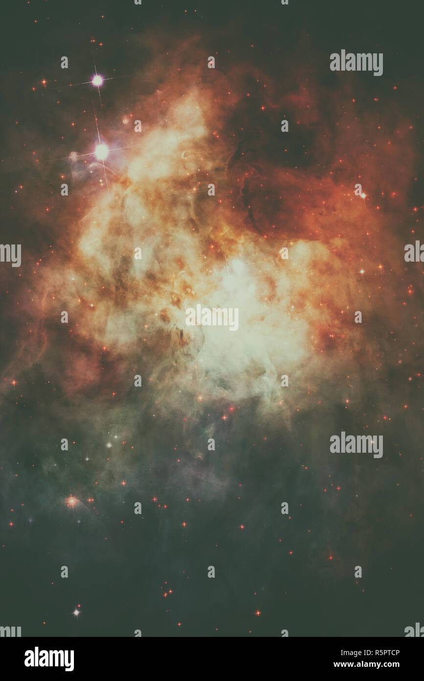 Abstract space background. Elements of this image furnished by NASA ...