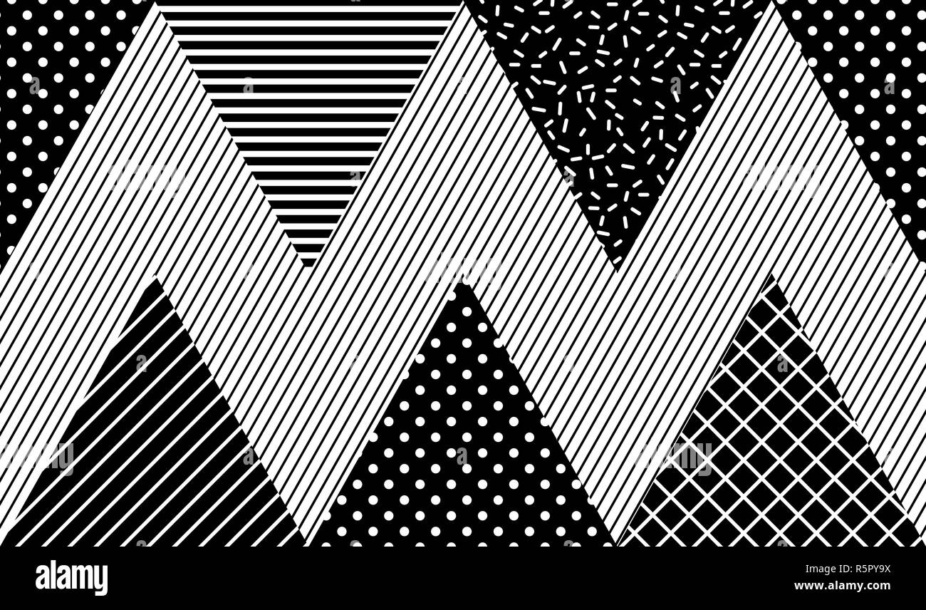 Japanese seamless patterns Black and White Stock Photos & Images - Alamy