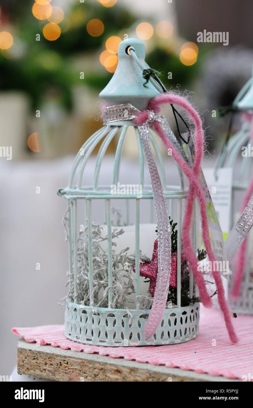 small cage for decoration Stock Photo - Alamy