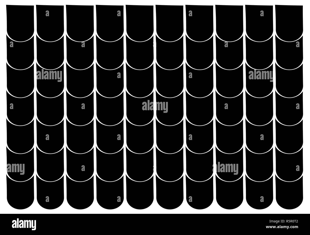 roof tiles silhouette texture beautiful banner wallpaper design ...