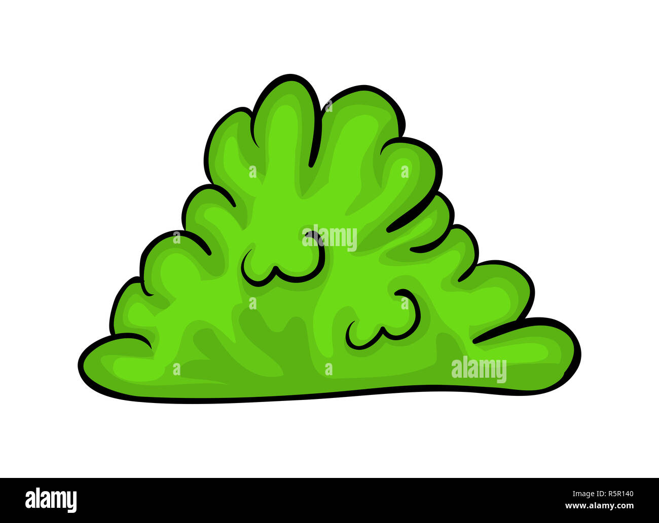 bush cartoon vector symbol icon design. Beautiful illustration isolated ...