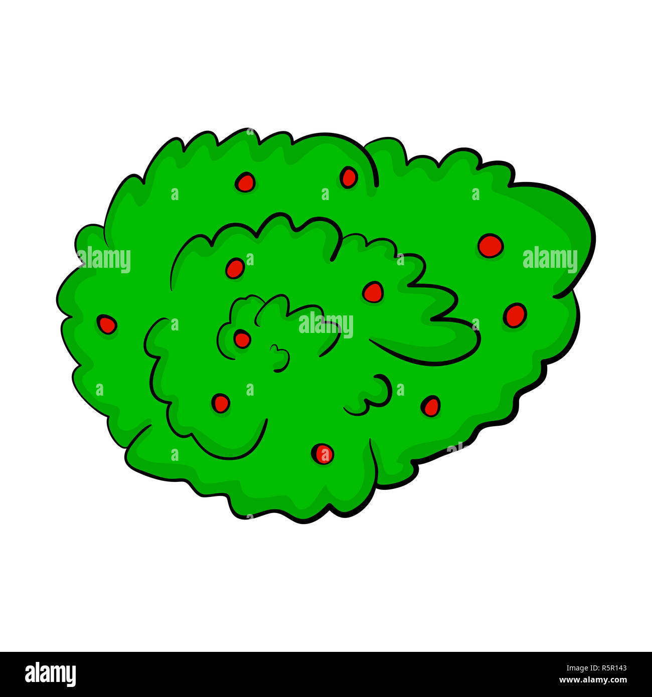 bush cartoon vector symbol icon design. Beautiful illustration isolated ...