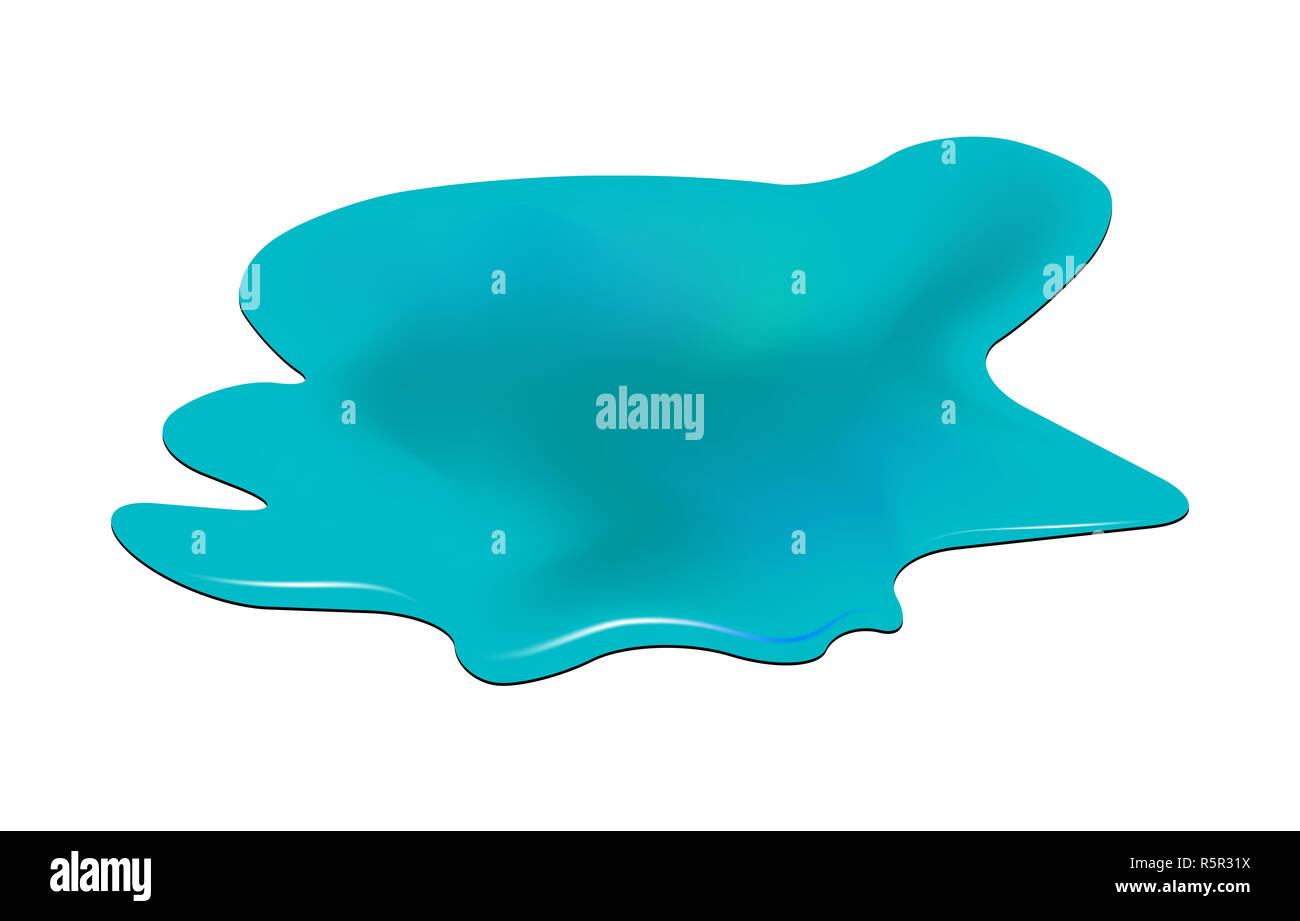 Puddles Of Water Clipart Image