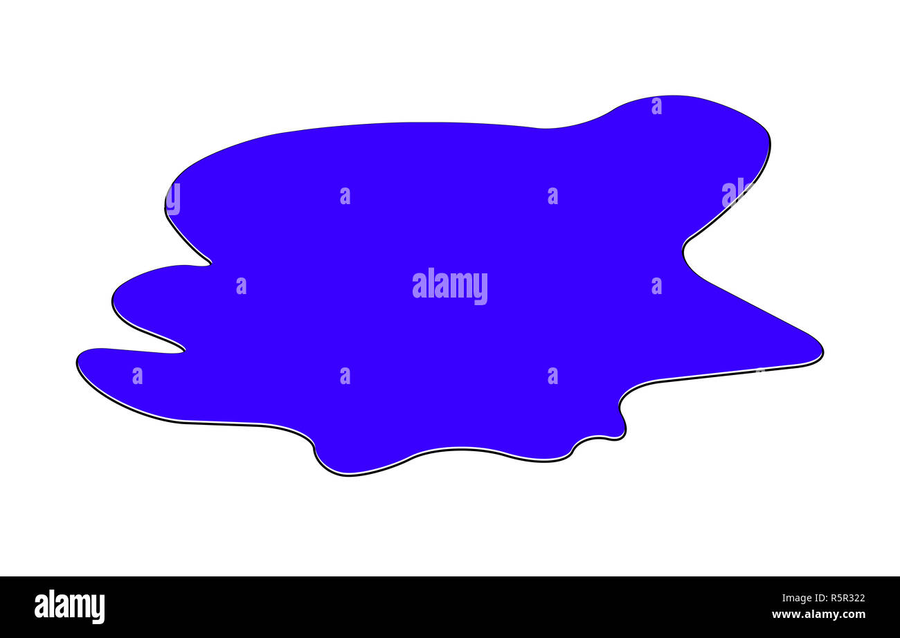 Puddle cartoon Cut Out Stock Images & Pictures - Alamy