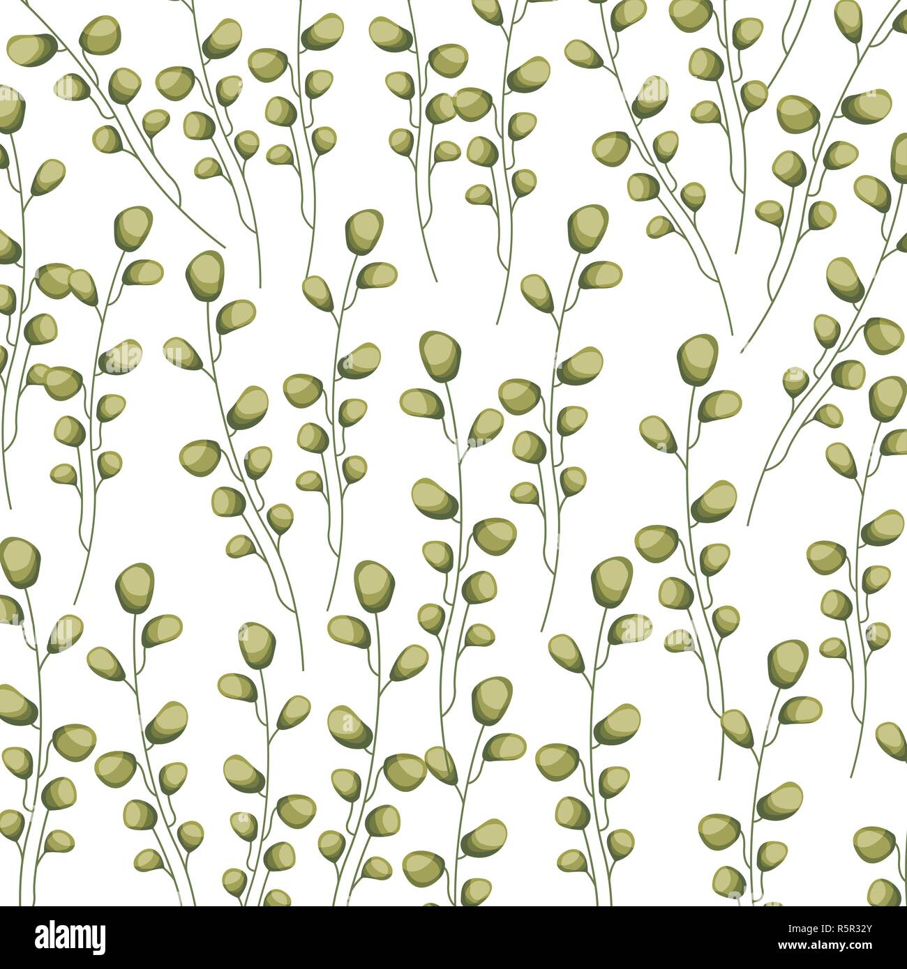 floral nature garden pattern decoration vector illustration Stock ...