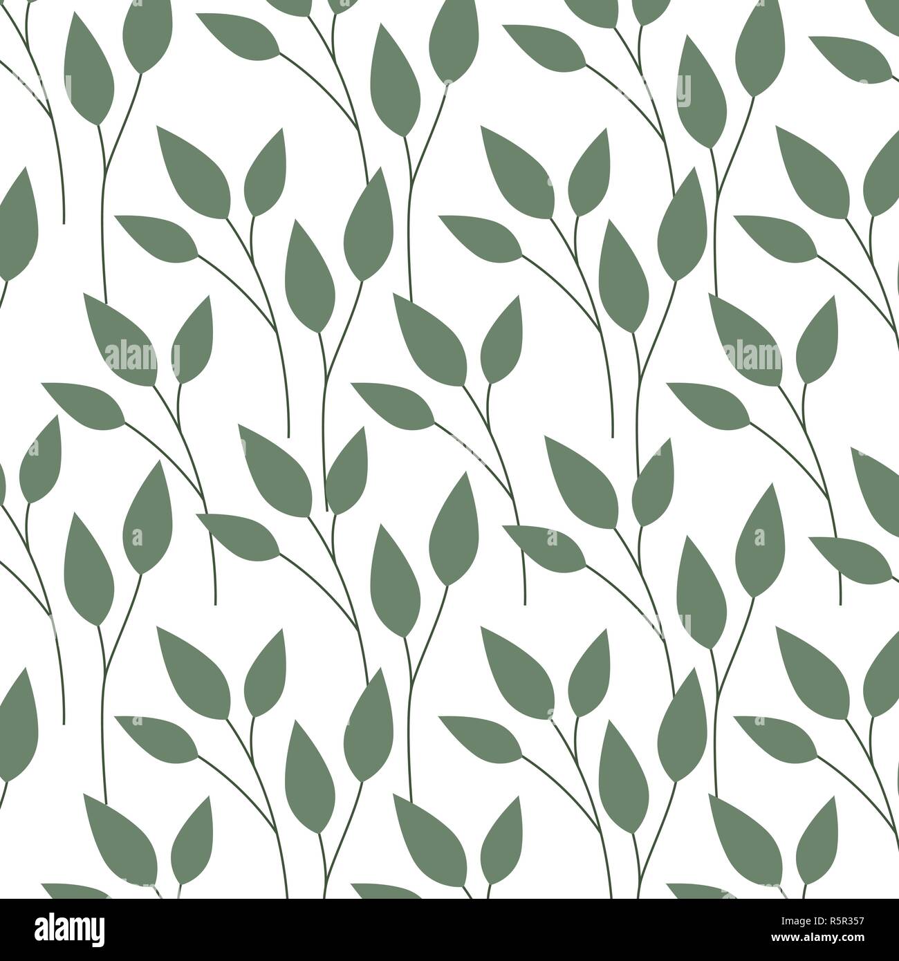 floral nature garden pattern decoration vector illustration Stock ...