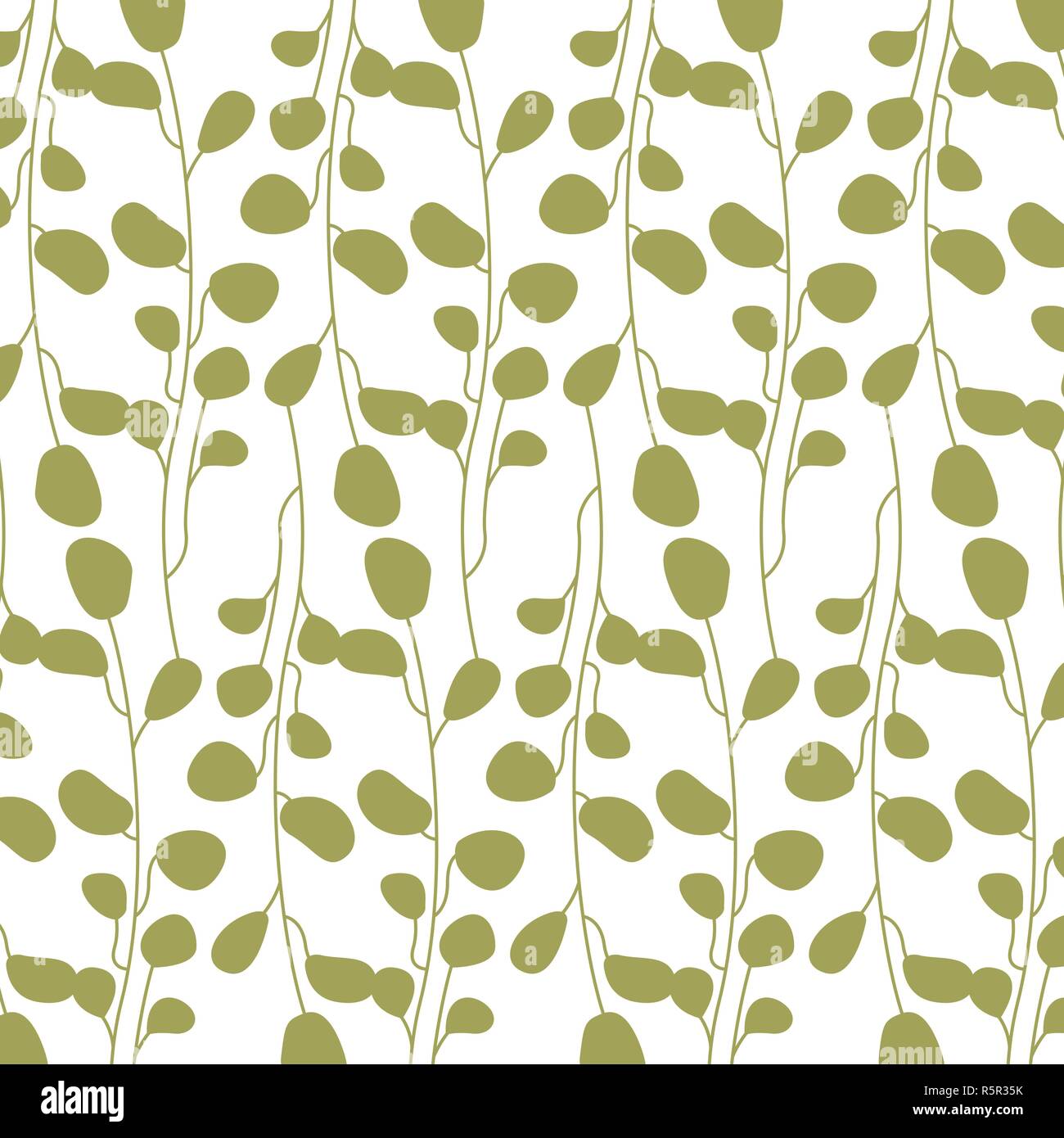 floral nature garden pattern decoration vector illustration Stock ...