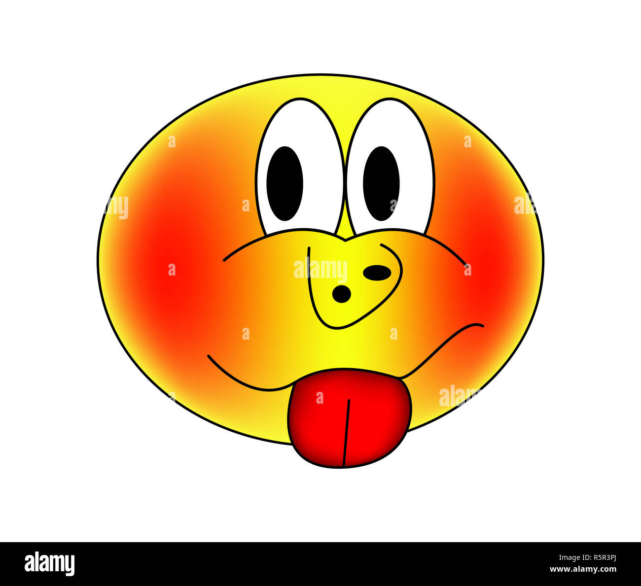cartoon funny face vector symbol icon design. illustration isolated on ...