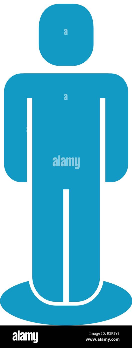 human figure silhouette isolated icon vector illustration design Stock ...