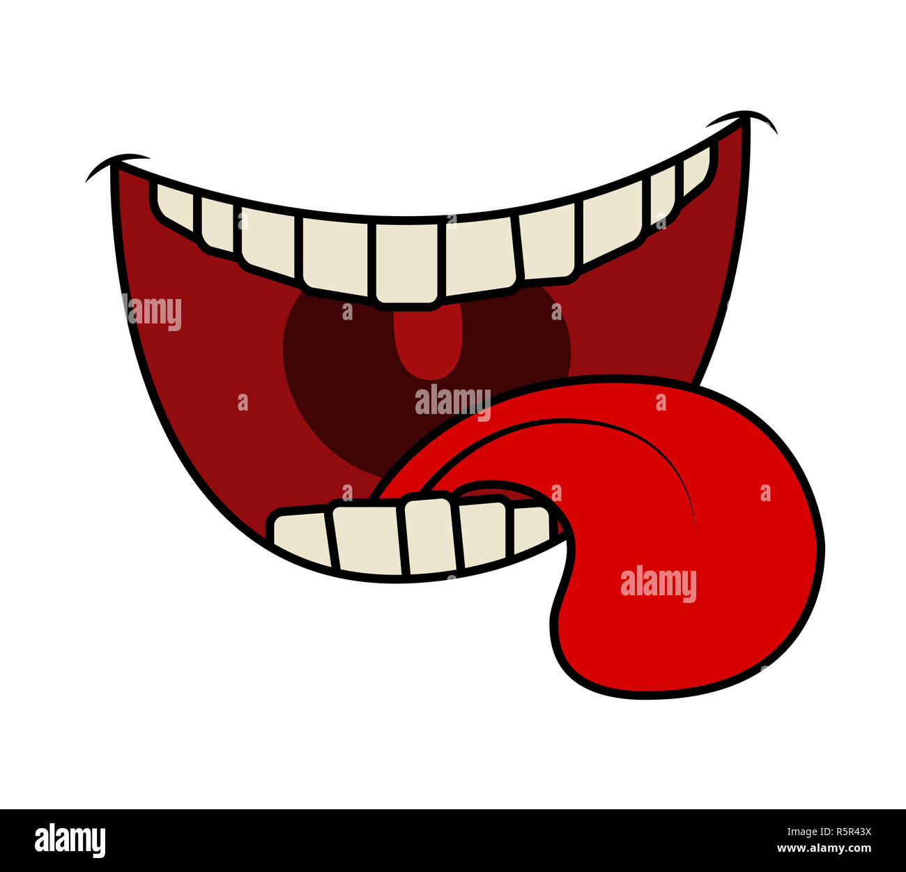 Mouth Smile Cartoon