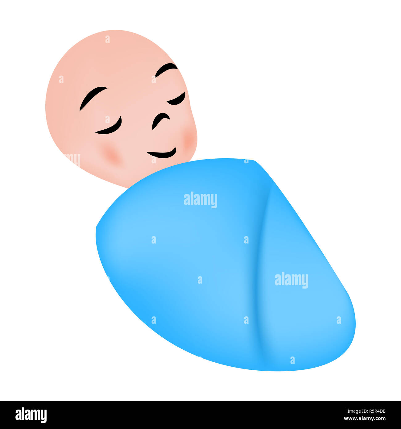 Newborn baby vector illustration design isolated on white background ...