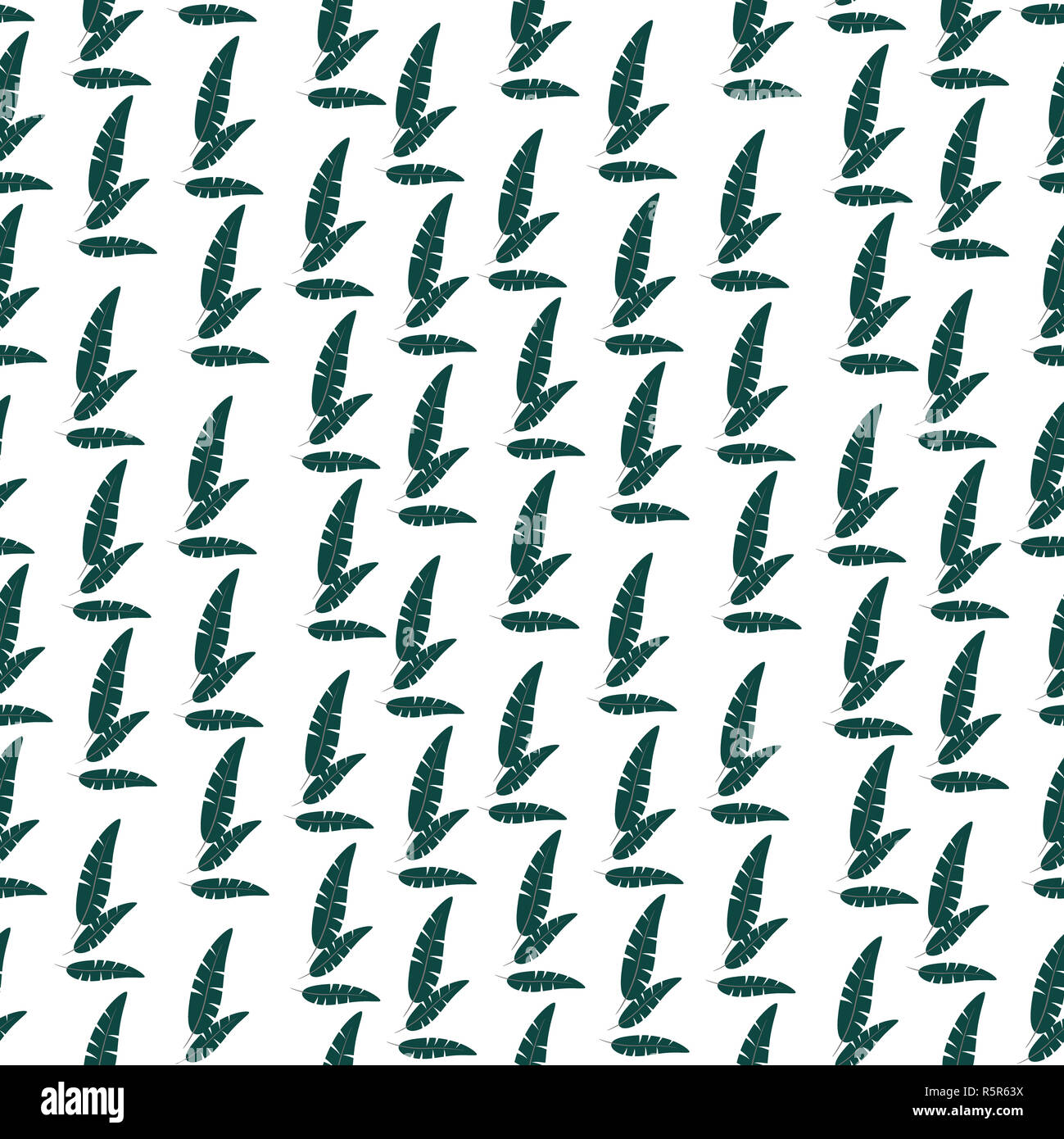 Doodle zentangle leaves autumn pattern. Endless hipster illustration ...