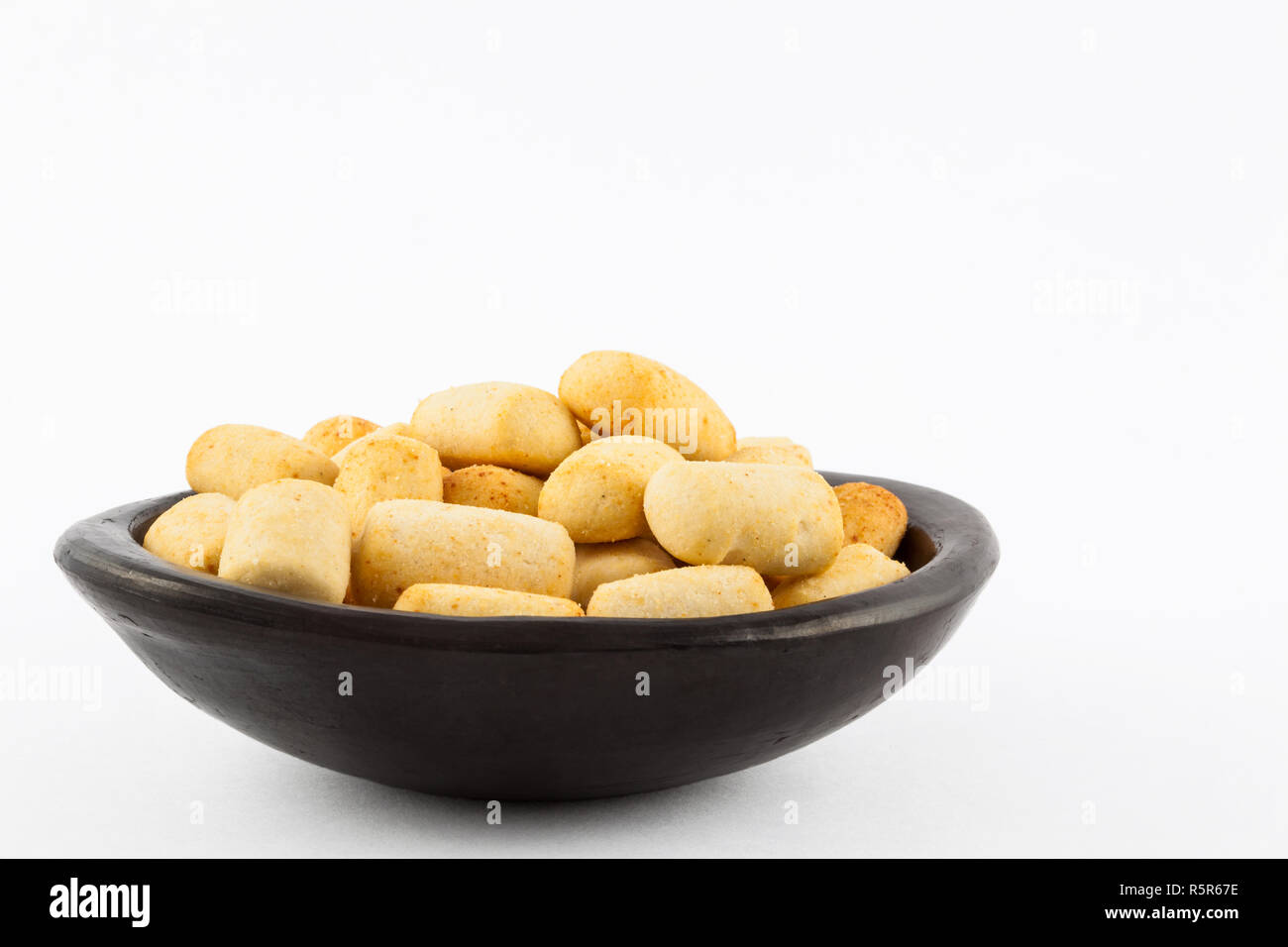 Traditional snack from Colombia called achira isolated on white ...