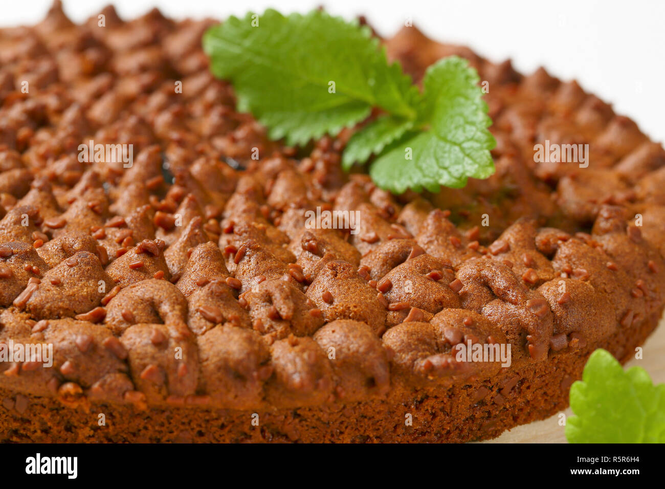 chocolate round cake Stock Photo - Alamy