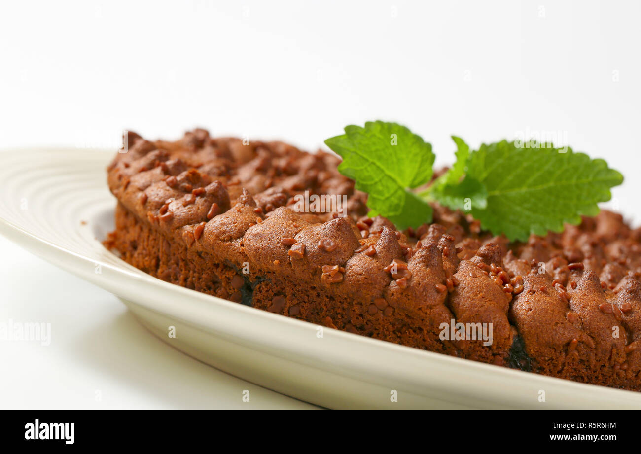 chocolate round cake Stock Photo - Alamy