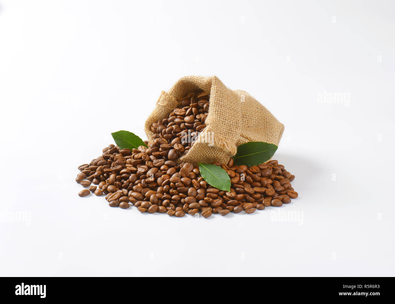 sack of coffee beans Stock Photo - Alamy