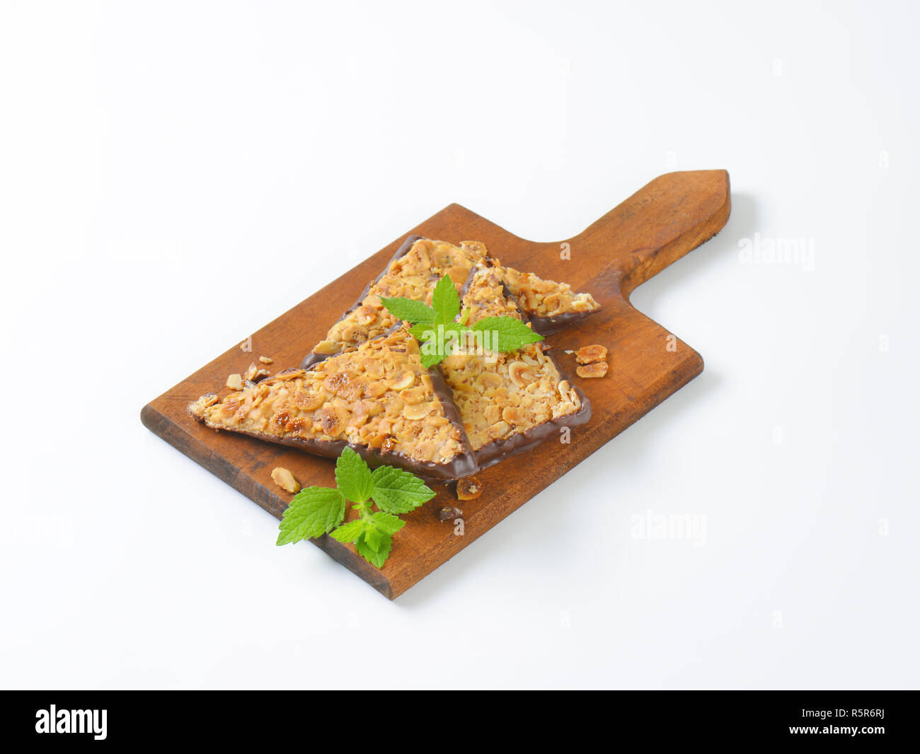 Shortbread Triangle Shortbread Triangles High Resolution Stock ...