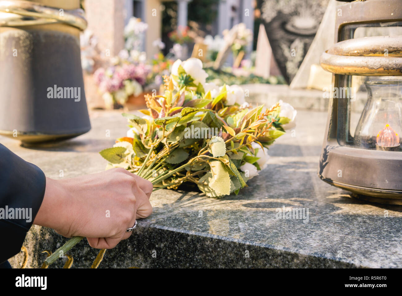 Holds his coffin hi-res stock photography and images - Alamy