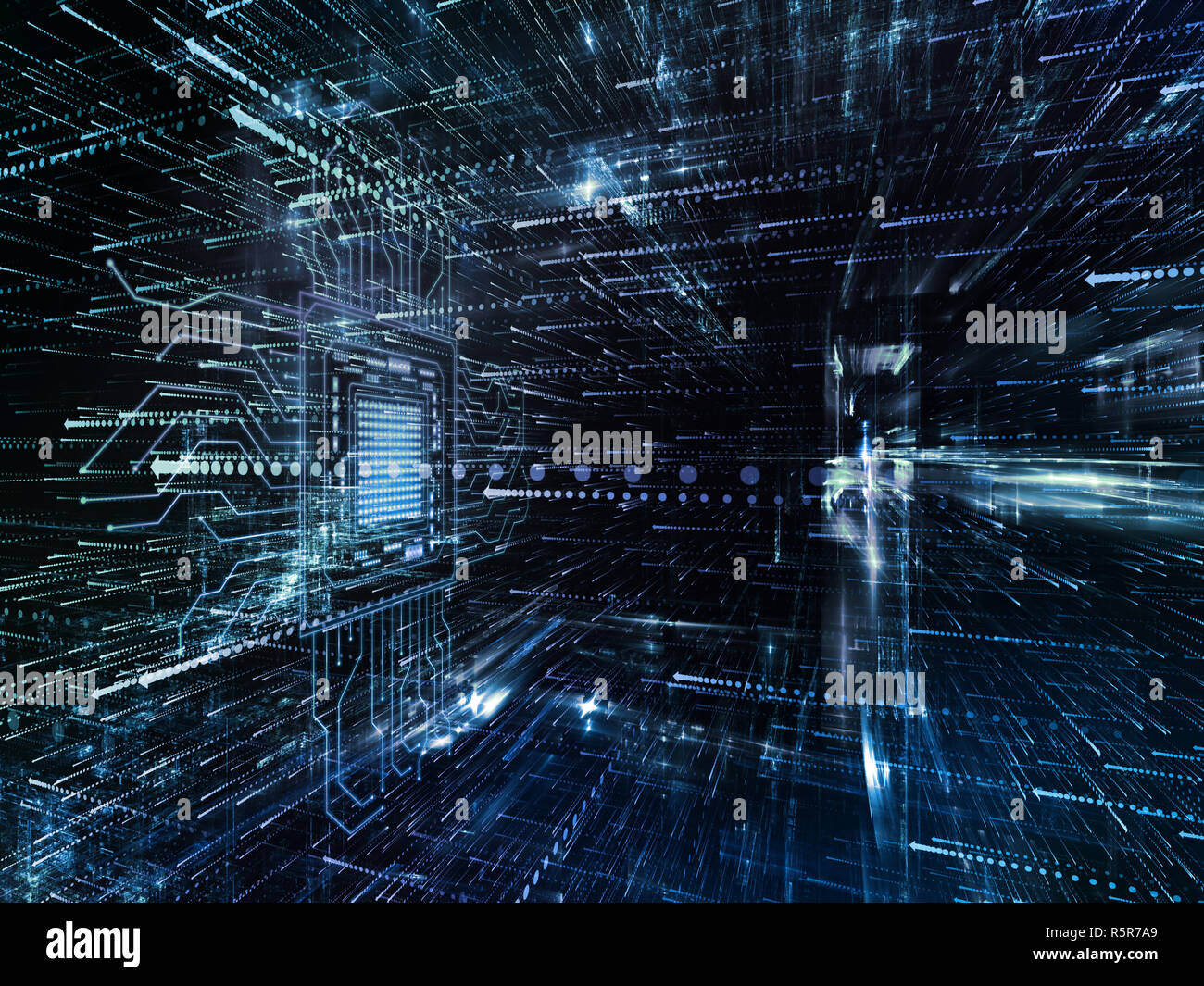 Future of Digital World Stock Photo - Alamy