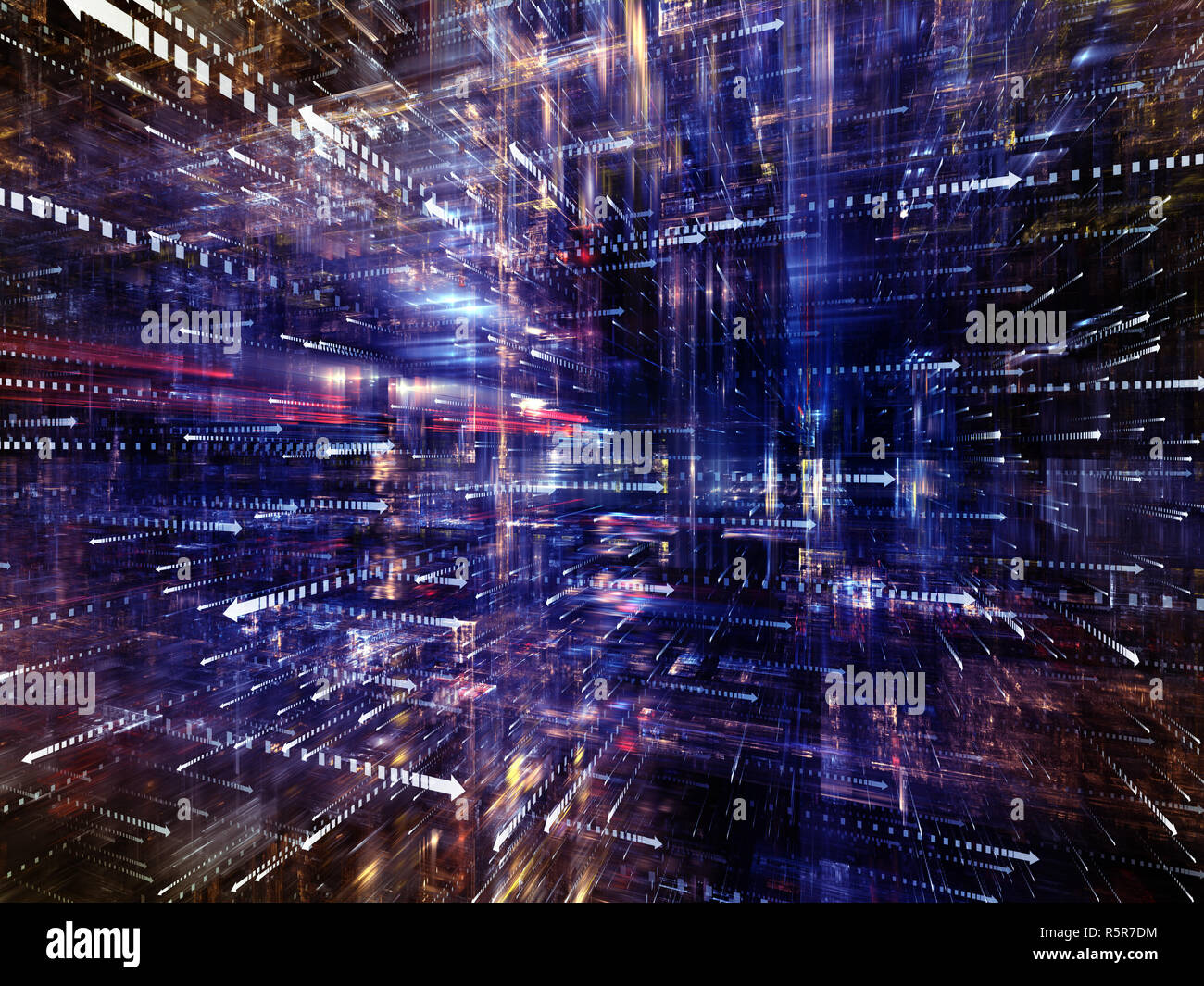 Computing Digital World Stock Photo - Alamy