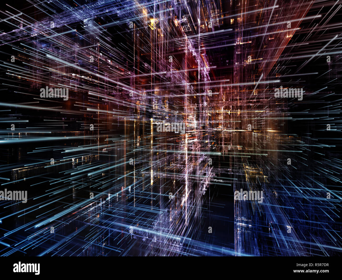 Perspectives of Digital World Stock Photo - Alamy