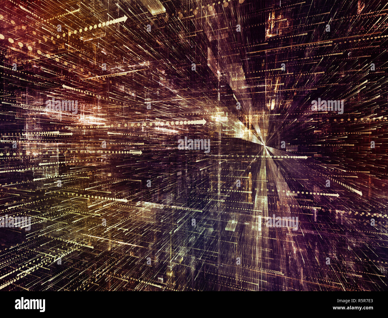 Elements of Digital World Stock Photo - Alamy