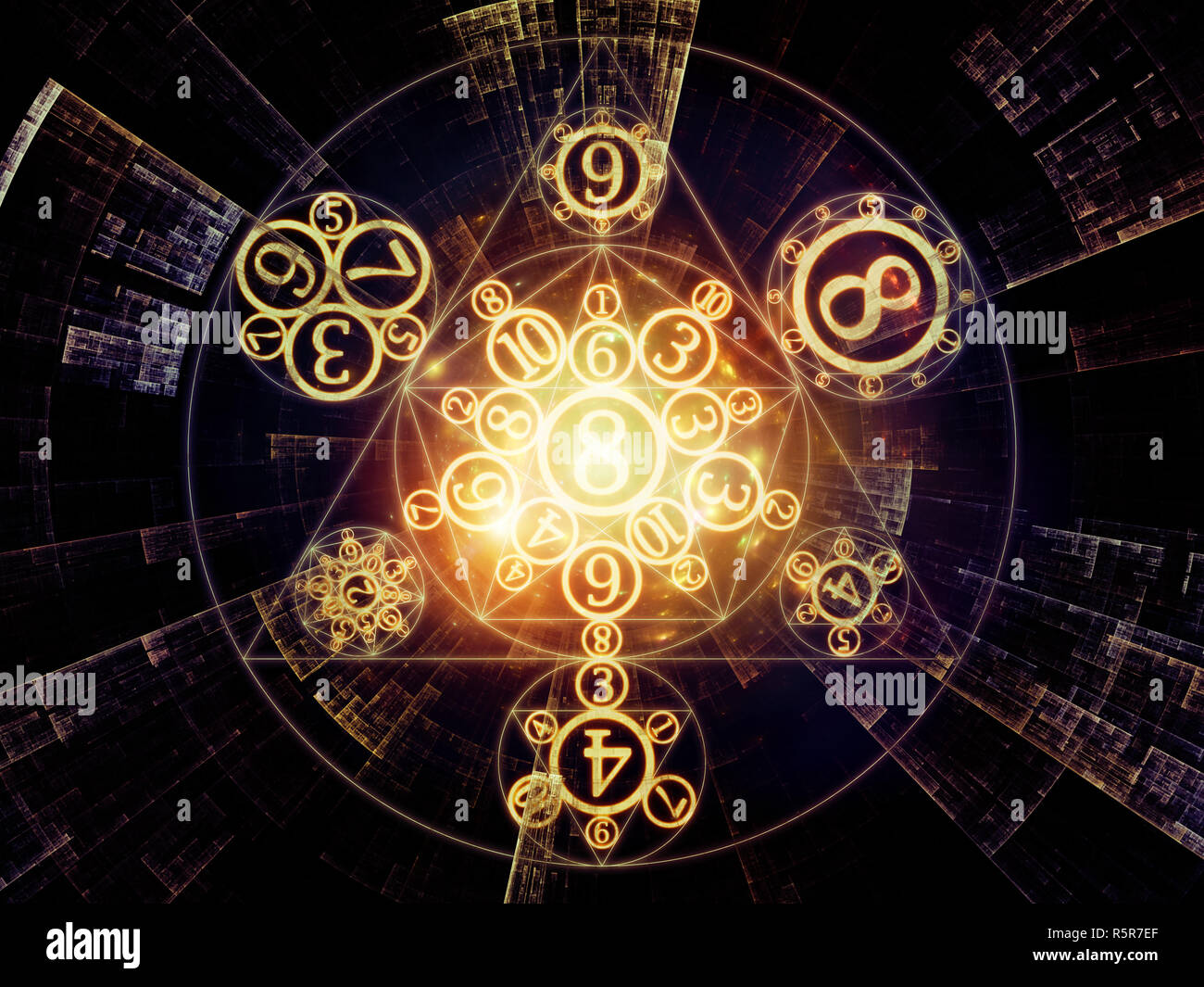 Elements of Symbolic Meaning Stock Photo - Alamy