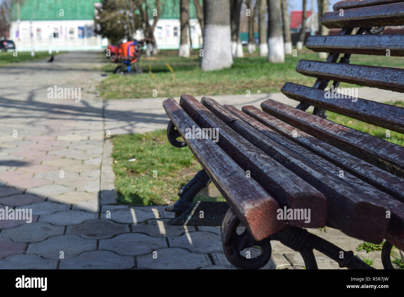 Lawn chair rundown hi-res stock photography and images - Alamy