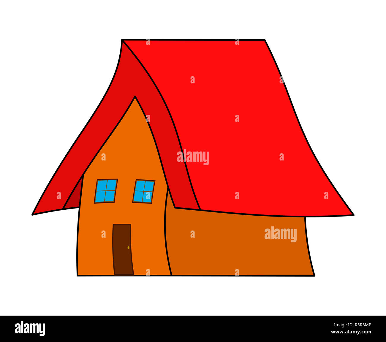 cartoon house vector symbol icon design Stock Photo - Alamy