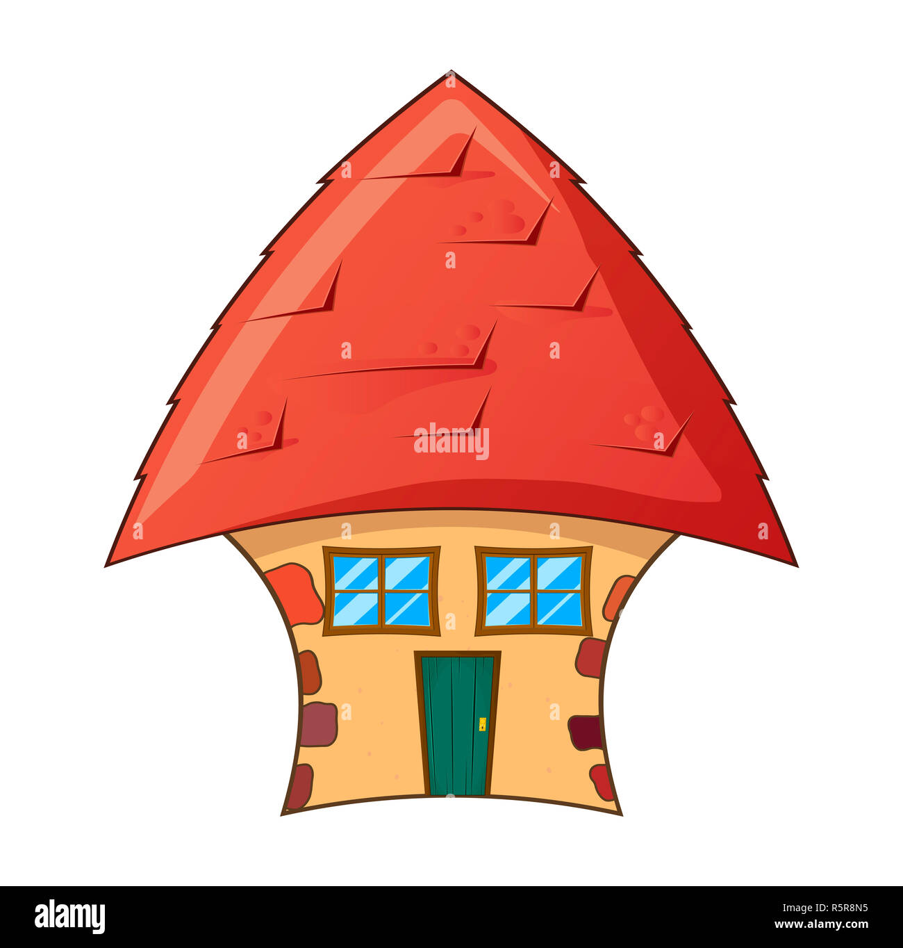 cartoon house vector symbol icon design Stock Photo - Alamy