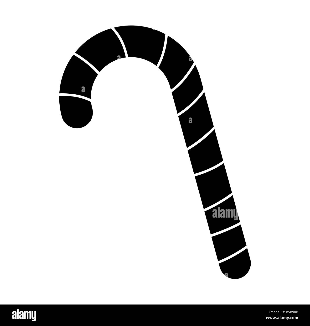 Christmas candy cane clipart Black and White Stock Photos & Images - Alamy