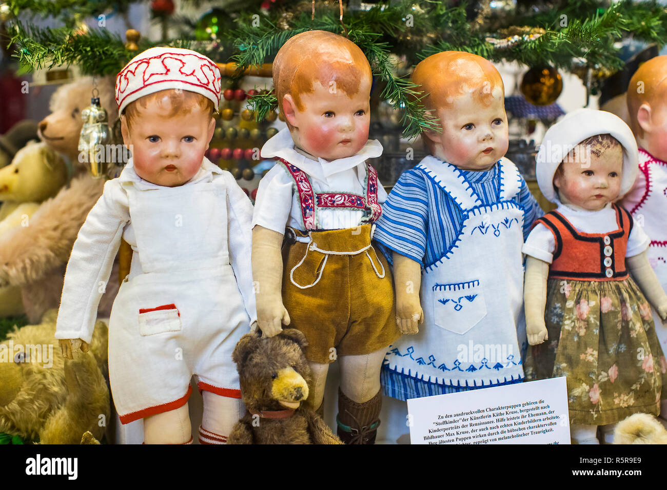 MUNICH, GERMANY - NOVEMBER 23, 2018 : Collection of toys in the Toy ...
