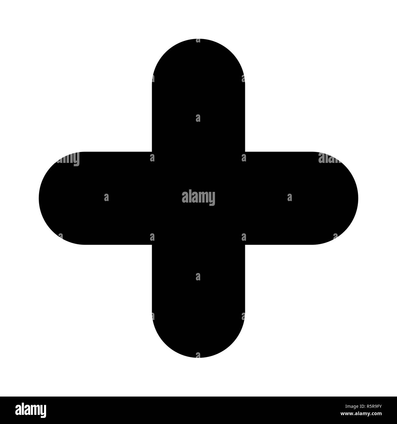 Cross Religious Symbol Icon Vector High Resolution Stock Photography ...