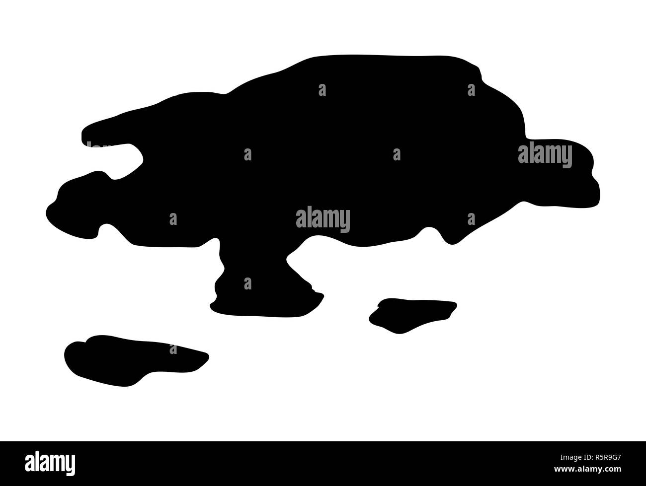 Paint splatter template outline hi-res stock photography and images - Alamy